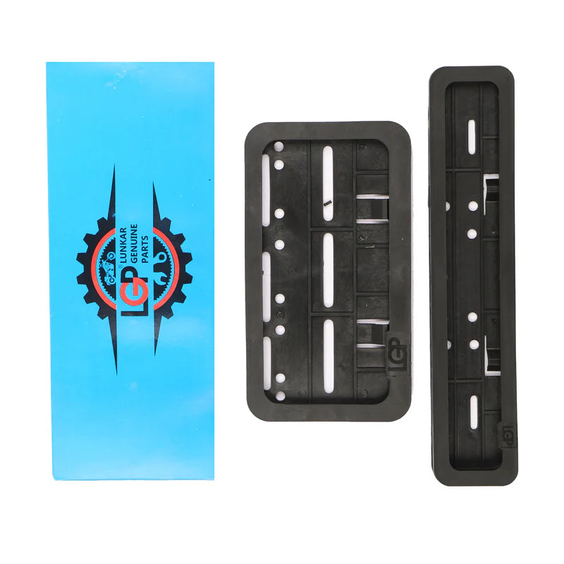 Number plate holder (bracket) universal for motorcycle HSRP/IND number ...