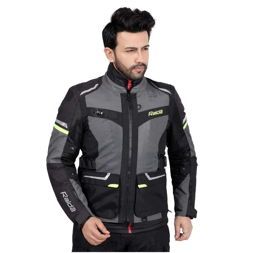 Raida Rover 2 Touring Motorcycle Jacket | Lightest in Its Class | CE L ...