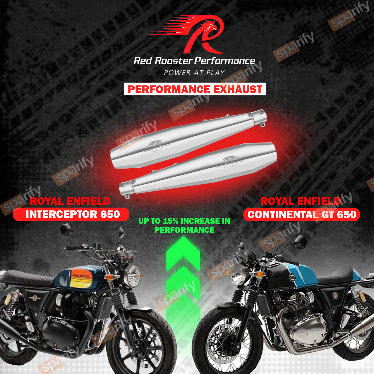 Red rooster performance exhaust | SPARIFY