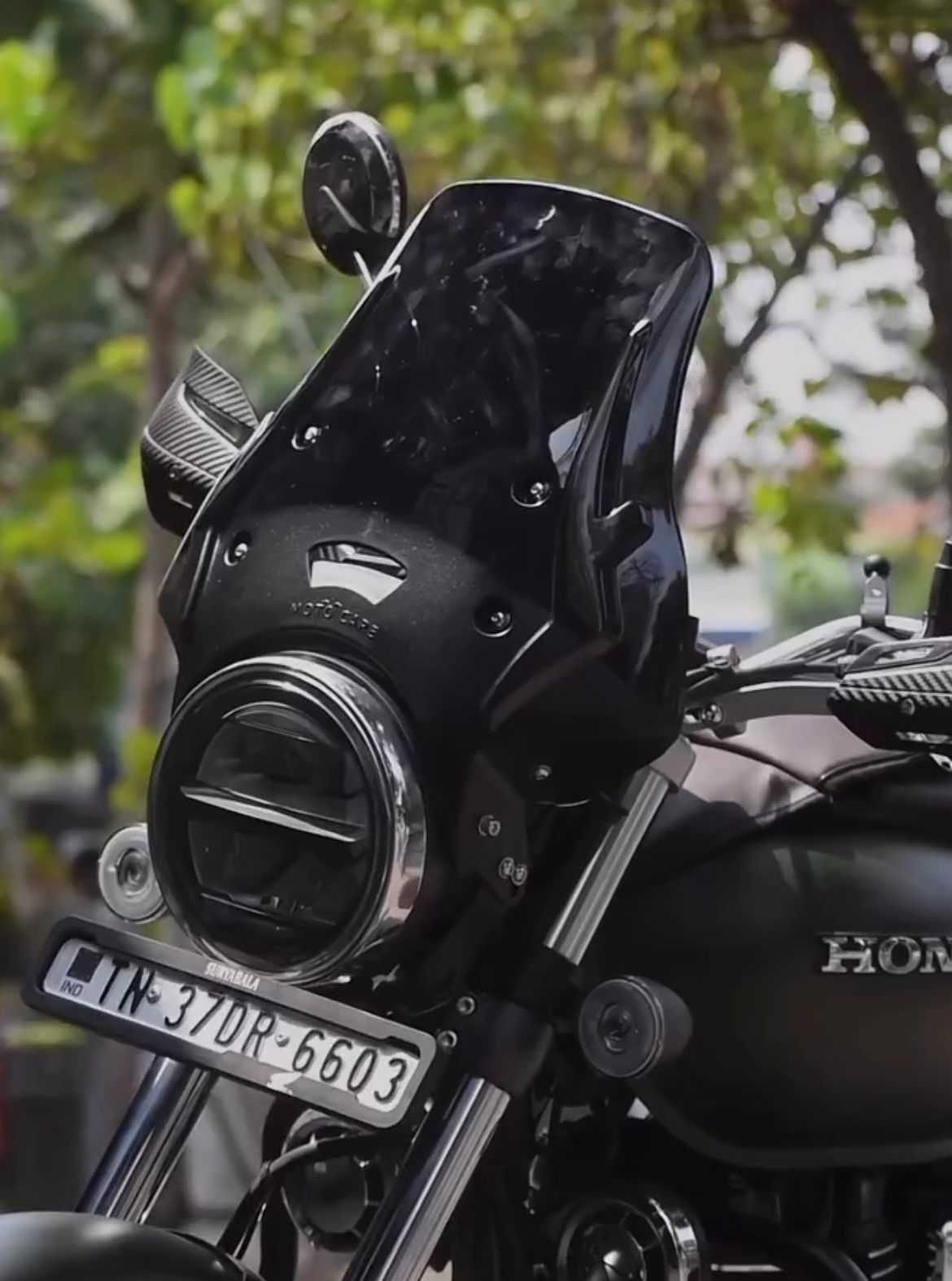 POLYCARBONATE VISOR FOR HONDA HNESS 350 CB/RS - ( WINDSHIELD ) – SPARIFY