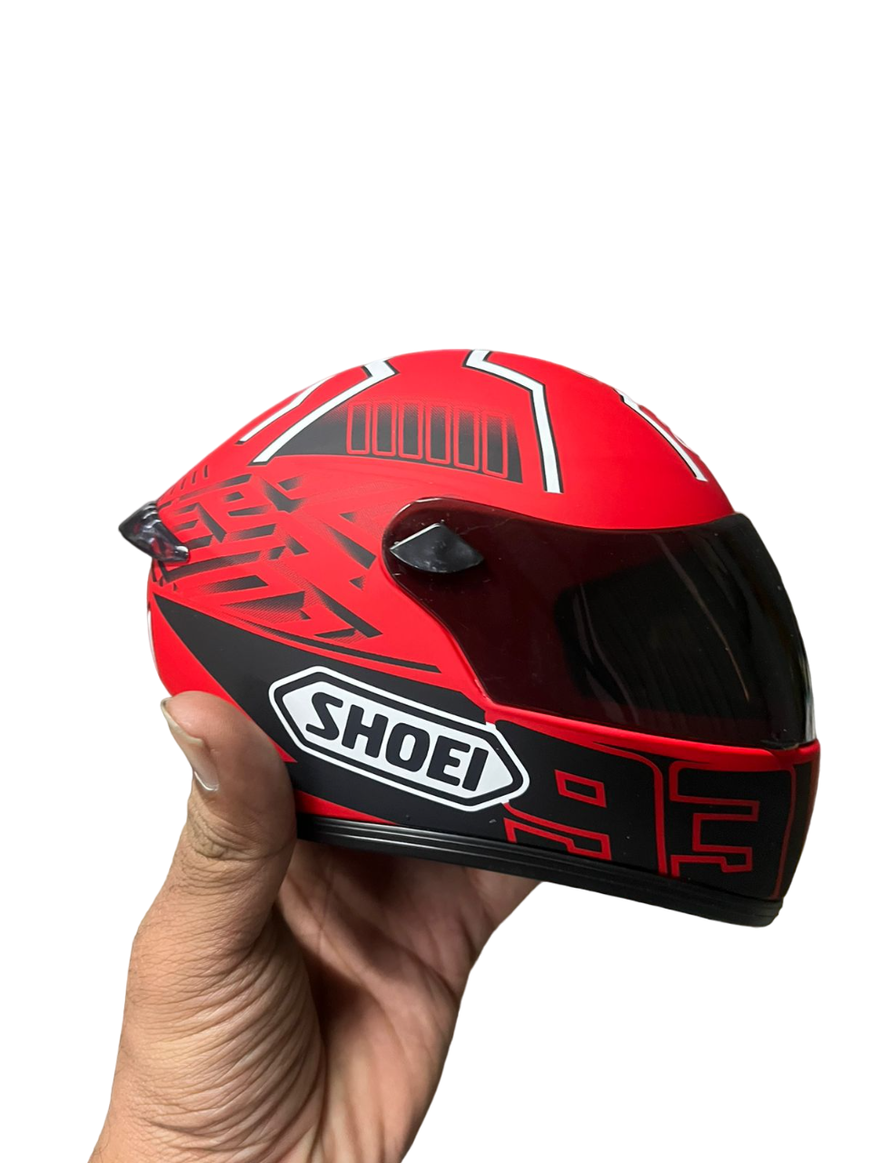 Shoei "Red Ant" Marc Márquez Edition Scale model miniature helmet – SPARIFY