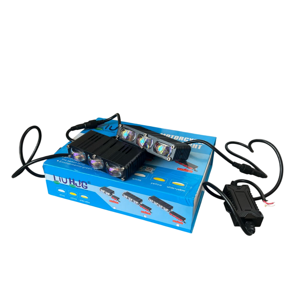 LIU HJG Waymaker |3 LED SLIM *2 | Dual Colour Fog Lights | Mini Drive ...