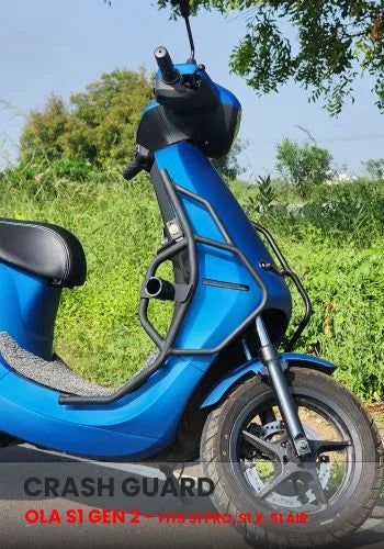 OLA GEN 2 CRASH GUARD FRONT & BACK WITH FOOTREST EV 1001 – SPARIFY
