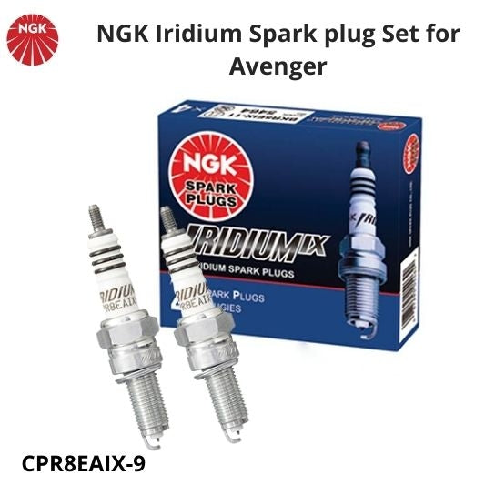 NGK Iridium Spark Plug Set for Avenger 220 (Street/Cruise) – SPARIFY