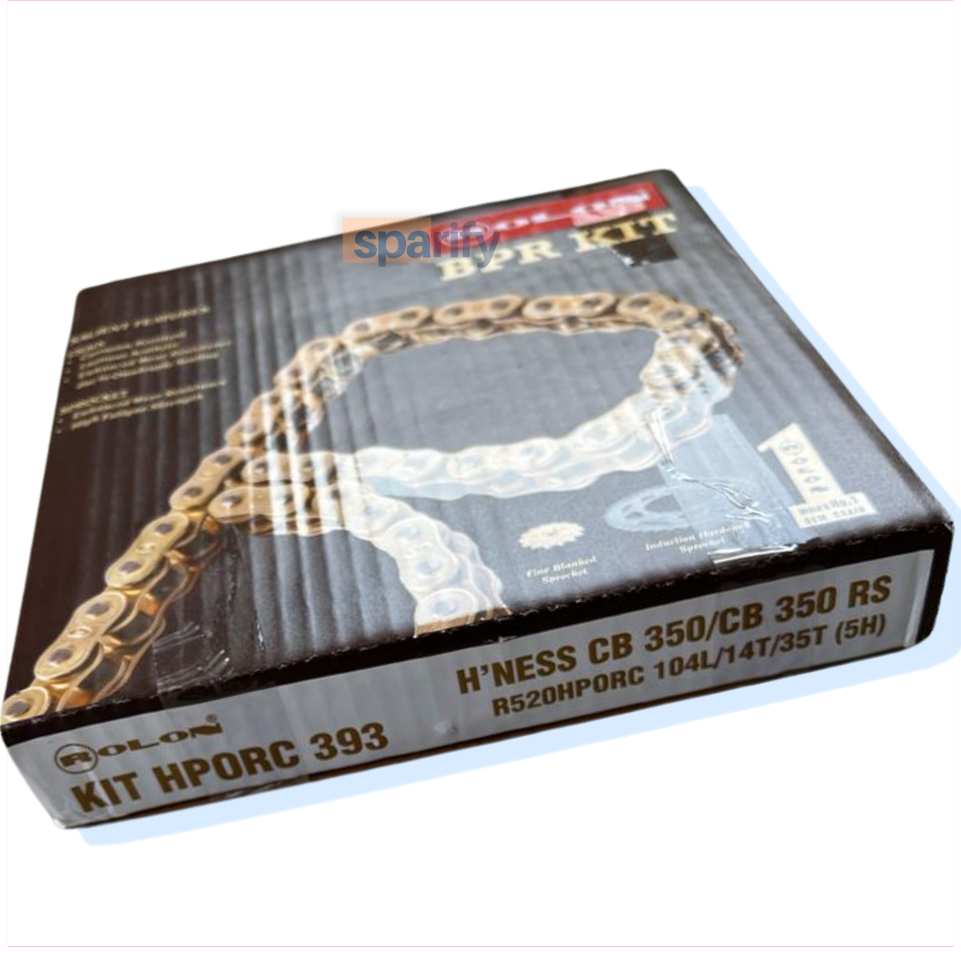 Honda highness cb350 / RS 350 Brass chain sprocket kit by Rolon – SPARIFY