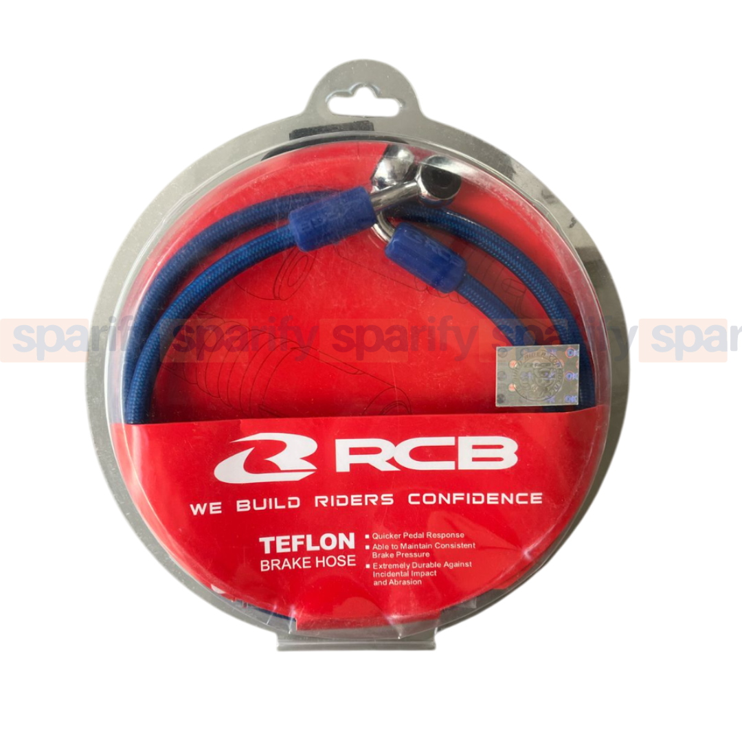 RCB Teflon Brake Hose pipe 950mm Blue – 01BH004A | SPARIFY