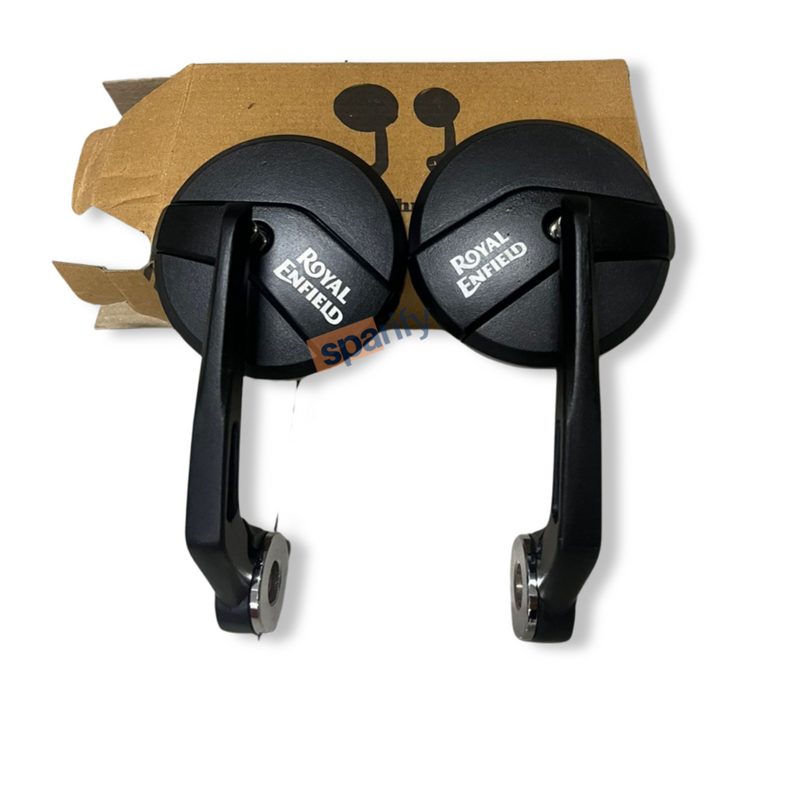 Handle Bar End Mirror For Royal Enfiled Classic /Electra / Reborn/Stan