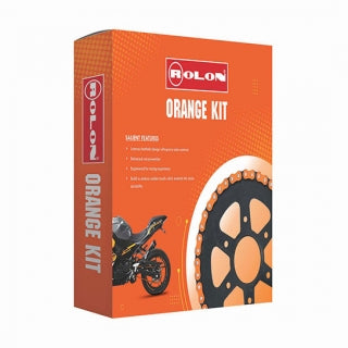 DUKE/RC 200 CHAIN SPROCKET KIT BY ROLON (ORANGE) – SPARIFY